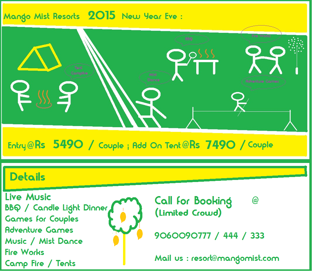 Mango Mist Resort | Cottages in Bangalore